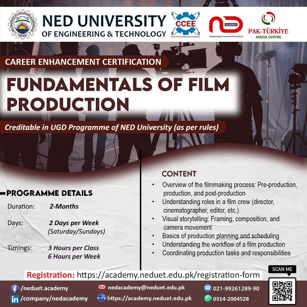 Our Programmes | NED Academy - CCEE | CMPP | PTMC